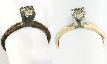 How to find jewelry that burned in a house fire