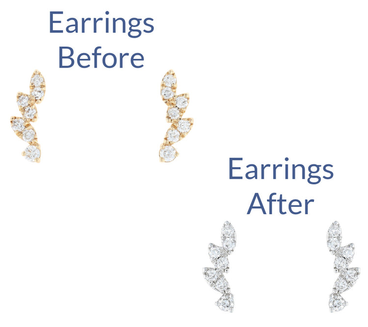 How Do I Make Yellow Gold Look Like White Gold?